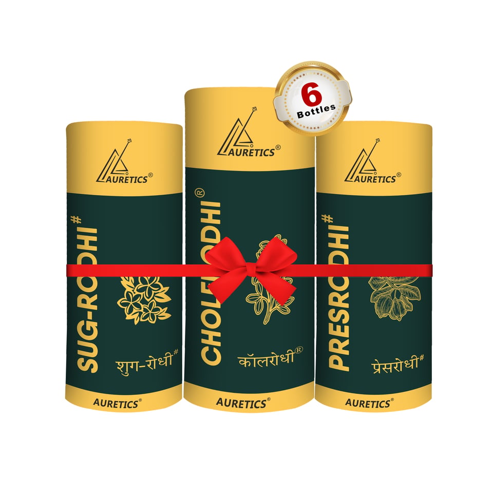 [6 Bottles] CareVed - Mix Pack of Sug-Rodhi, PresRodhi, CholeRodhi | 3 ...