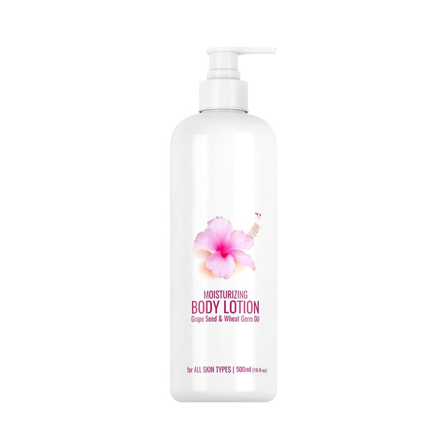 Moisturizing Body Lotion with Grape Seed Oil and Wheat Germ Oil (500 ml ...
