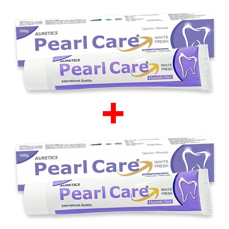 [1+1] Pearl Care: Fluoride Free Toothpaste | Auretics.com | Best Oral ...