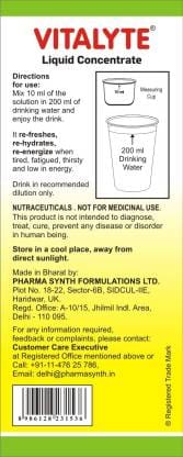 Vitalyte Liquid Electrolyte Concentrate