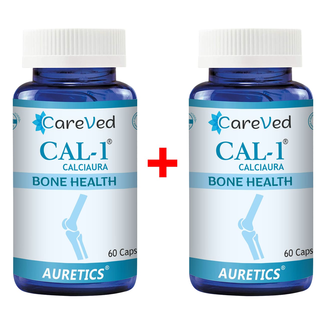 [1+1] CareVed: Cal-1 - Calciaura - Calcium & Bone Health Support ...
